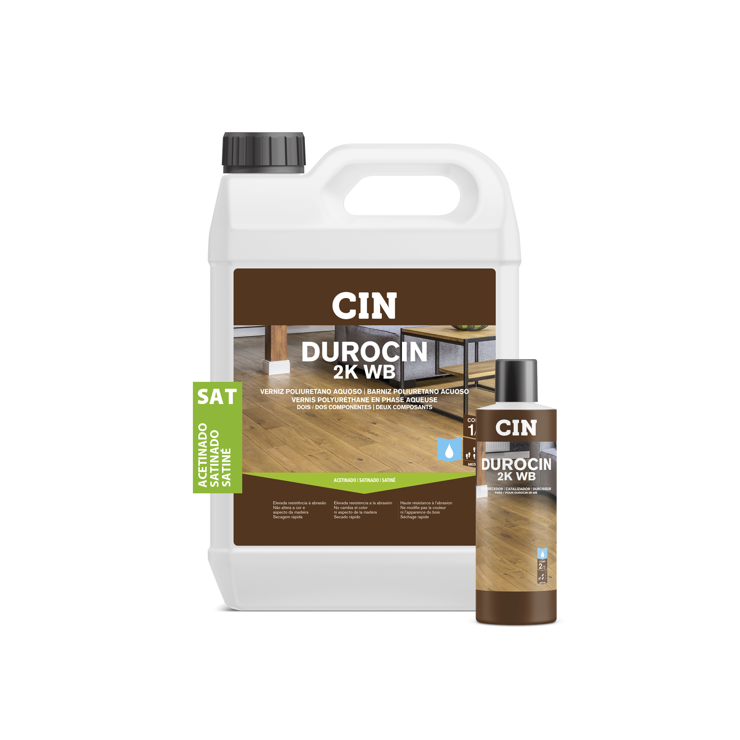 Tintas CIN | Durocin 2K WB Acetinado