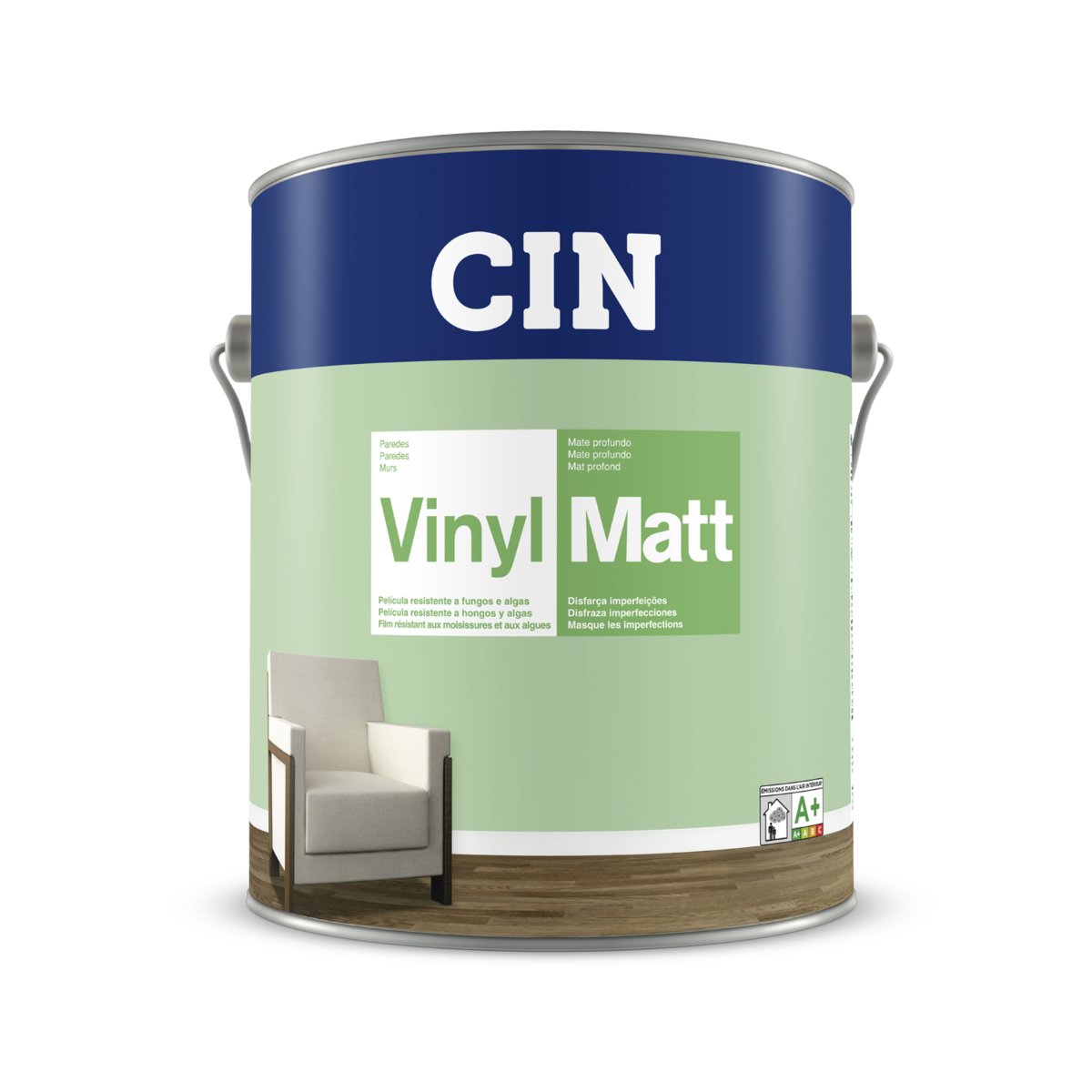 VinylMatt: Tinta aquosa extra-mate de qualidade | Tintas CIN